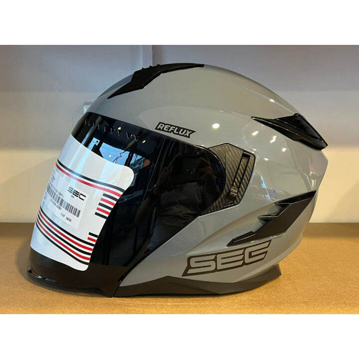 SEC Windy SEC Reflux SEC Border Half Face Helmet | Lazada PH