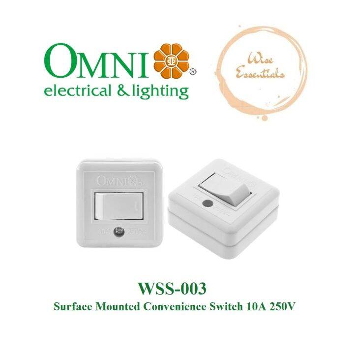 OMNI Surface Mounted Convenience Switch | Lazada PH