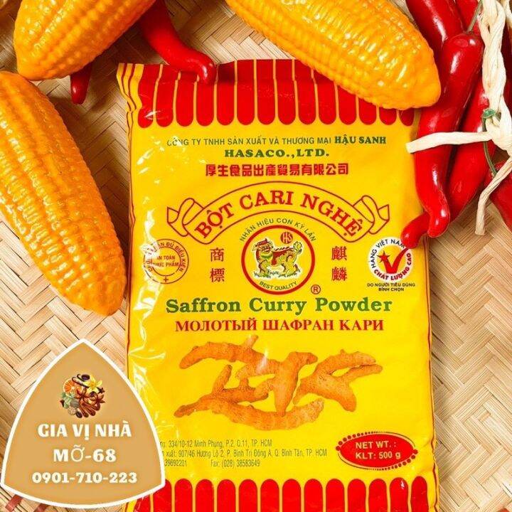 Bột cari nghệ Hậu Sanh 100GR( CHIẾT )-500GR | Lazada.vn