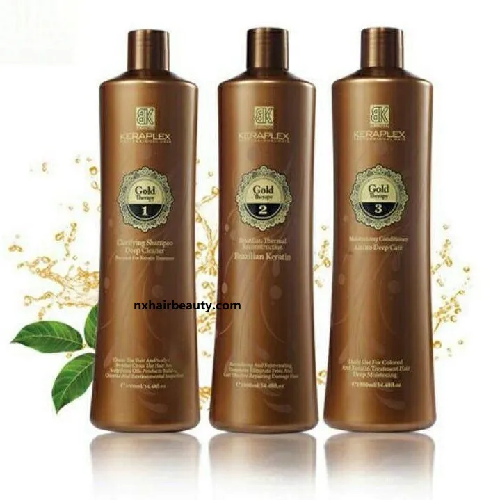 Bk Keraplex Brazilian Keratin Treatment 3 X 1000ml Set Lazada