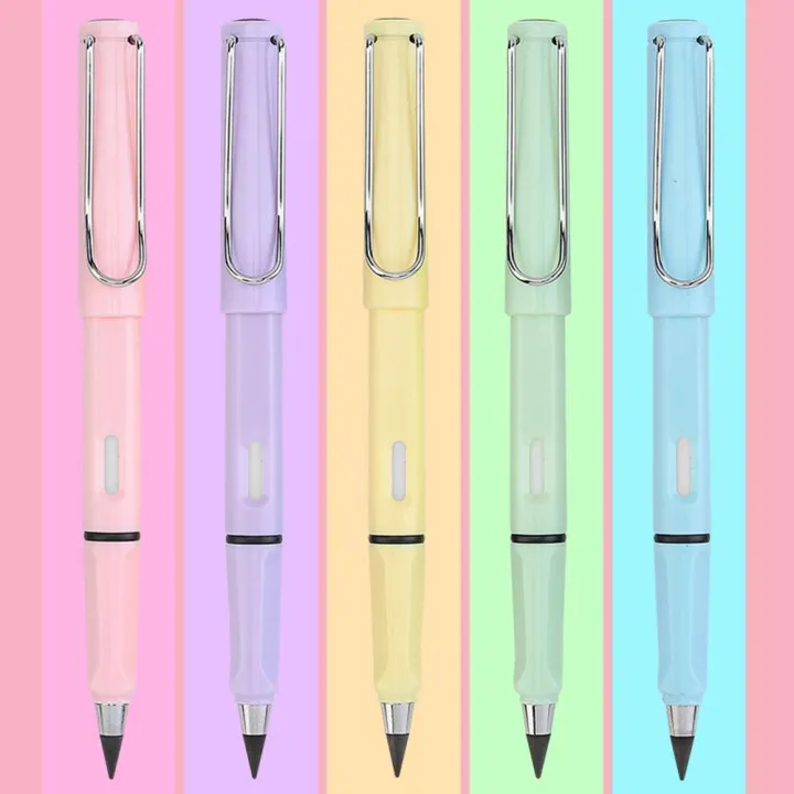 No Need to Sharpen 2B Eternal Pencil Without Tail Sharpening Erasable ...