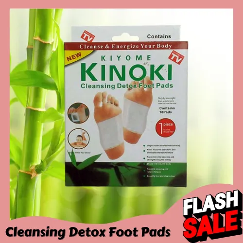 ORIGINAL Kinoki Cleansing Detox Foot Pads-Toxins Remover for Men and ...