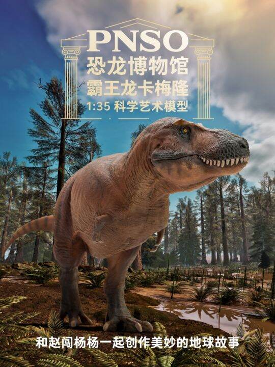 Pnso New Tyrannosaurus Rex Cameron With Tyrannosaurus Skull Dinosaur Museum 135 Science And Art