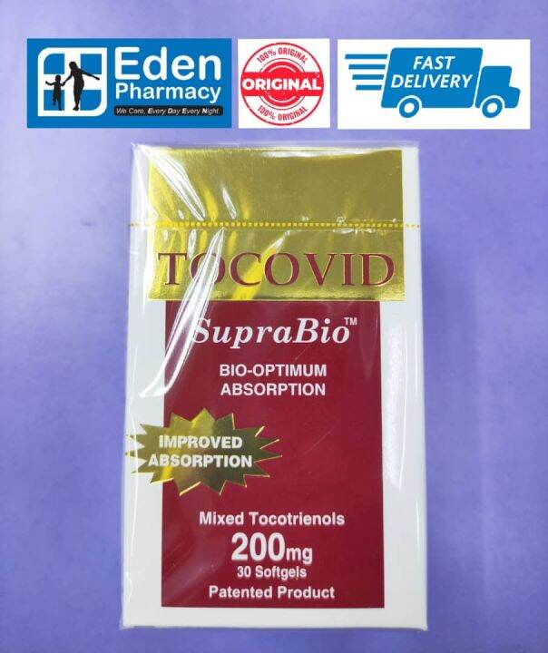 Tocovid Suprabio Tocotrienols 200mg ( 1 x 30's ) ( Tocovid 200mg ) | Lazada