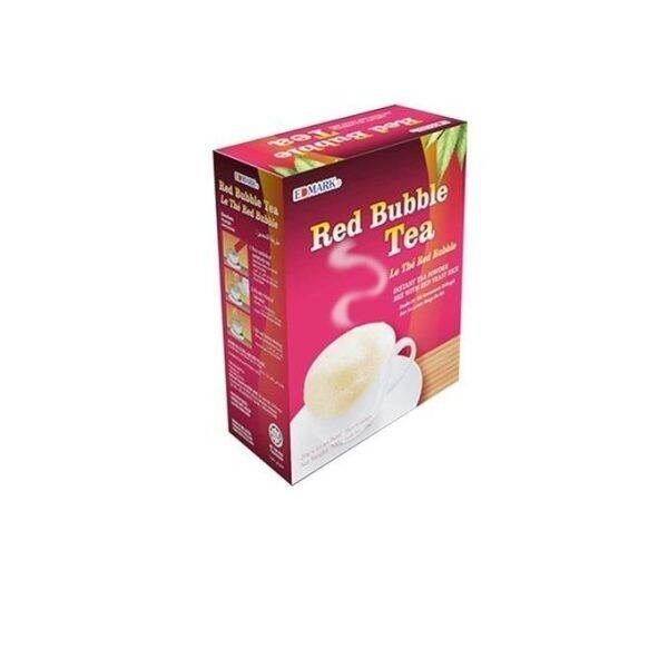 EDMARK RED BUBBLE TEA INSTANT TEA POWDER MIX WITH RED YEAST RICE 16g x ...
