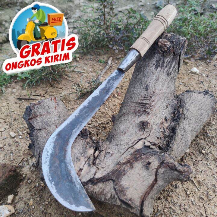 Arit Bendo Besar Produk Jawa Super Tajam Bergaransi - Sabit Babat Semak ...