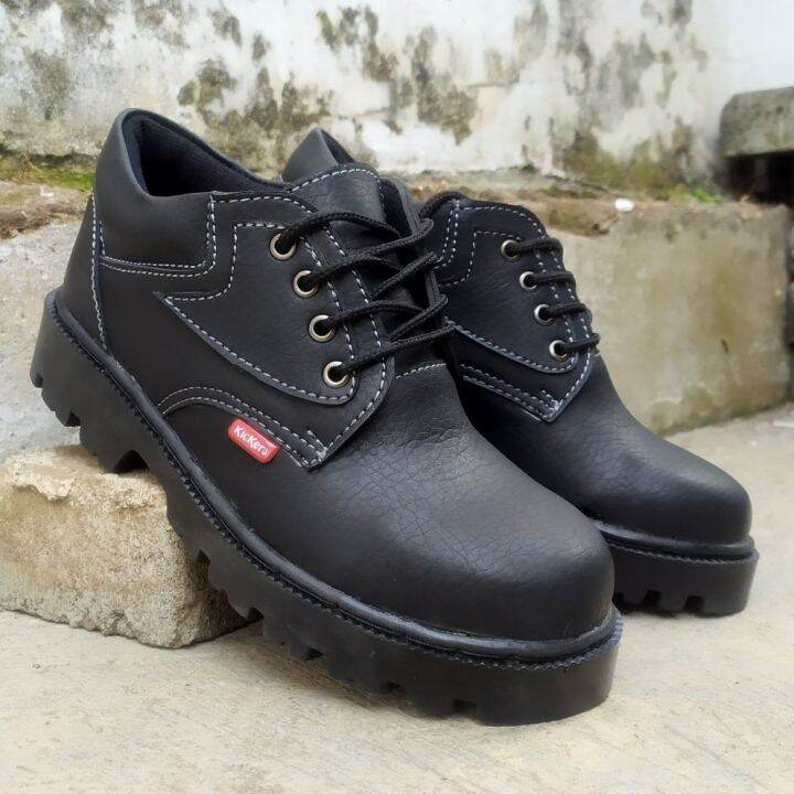 Sepatu Safety Septi King Kickers Gregor Kulit Omega Ujung Besi Bengkel ...