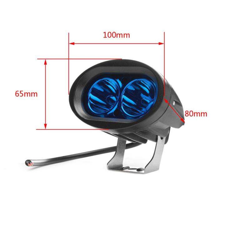 【Headlight Accessories】20W LED Forklift Truck Blue Warning Lamp Safety ...