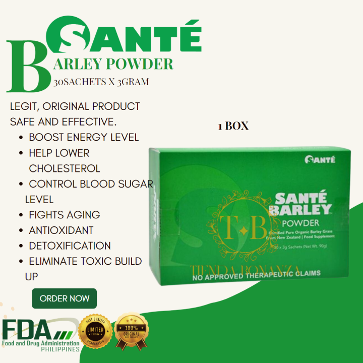 Sante Barley Powder ORIGINAL 30 Sachet | Lazada PH