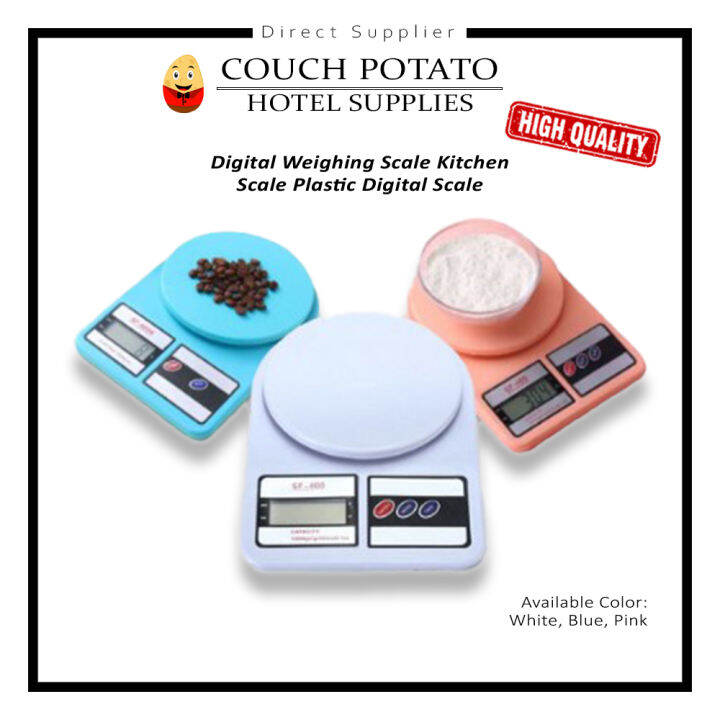 Digital Weighing Scale Kitchen Scale Plastic Digital Scale- High ...