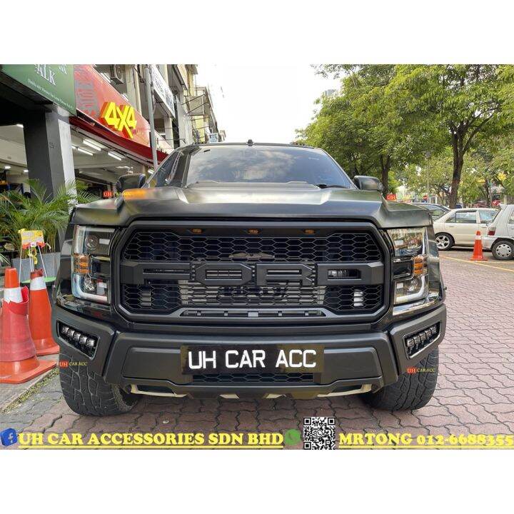 FORD RANGER T6 T7 T8 2012-2021 CONVERT F150 BUMPER BODYKIT HEADLAMP ...