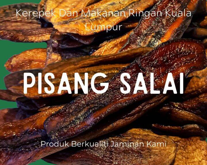 [Ready Stock] Pisang Salai Tradisional / Traditional Smoked Banana | Lazada