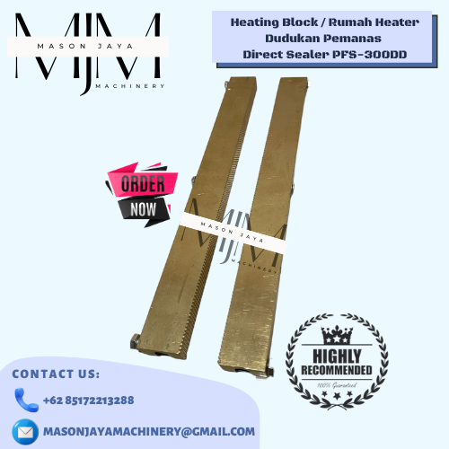 Heating Block / Rumah Heater Dudukan Pemanas Direct Sealer PFS 300DD ...