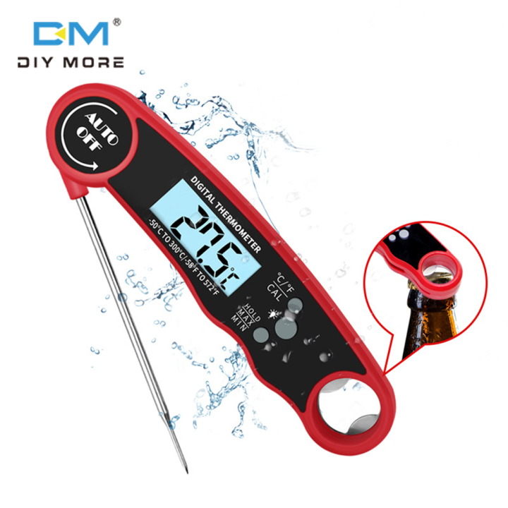 diymore Waterproof Food Electronic Temperature Tester Folding Needle ...