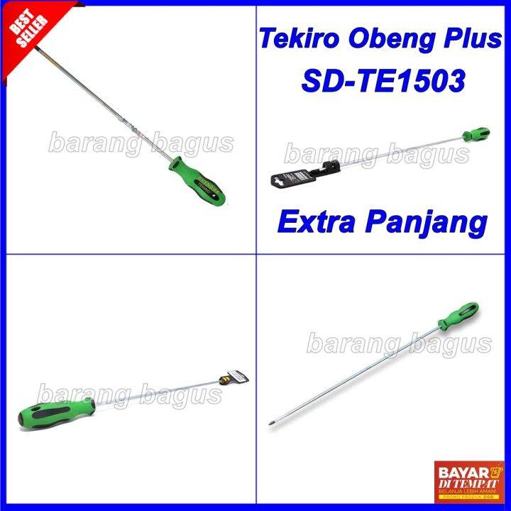 Obeng Plus TEKIRO SD-TE1503 Panjang Besi 40cm - Obeng TEKIRO Plus ...