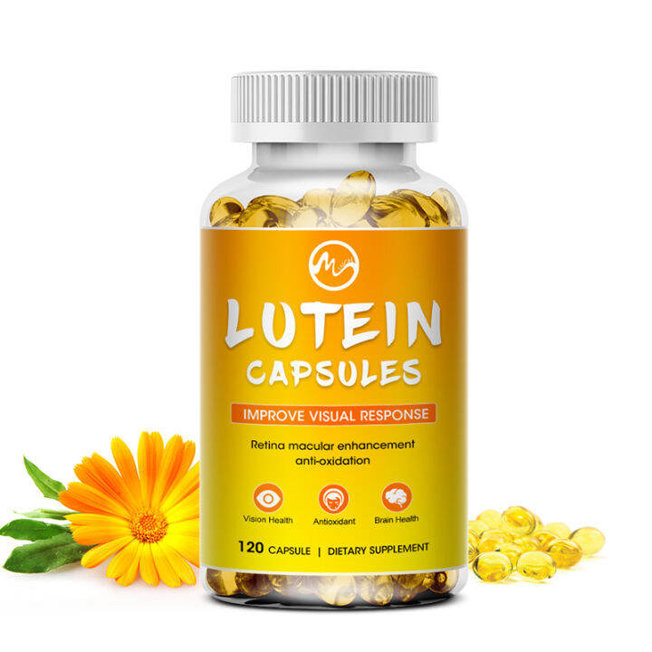 Lutein Soft-gel Capsule Protects Vision Eye Care Health and Anti ...