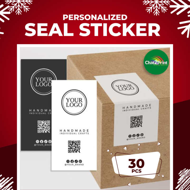 30pcs Box Seal Sticker Personalized Seal Sticker for Box Sticker Lock ...
