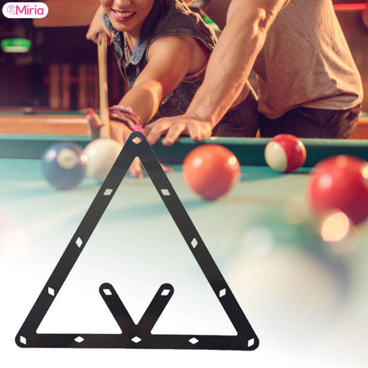 Miria Professional Billiards Rack Paper Billiards Magic Invisible Rack ...