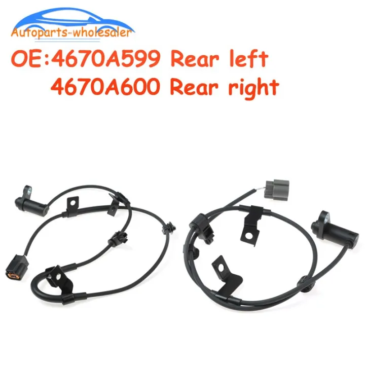 เซ็นเซอร์ความเร็วล้อ ABS ด้านซ้าย/ขวาสำหรับรถยนต์,รุ่น4670A599 4670A600 ...