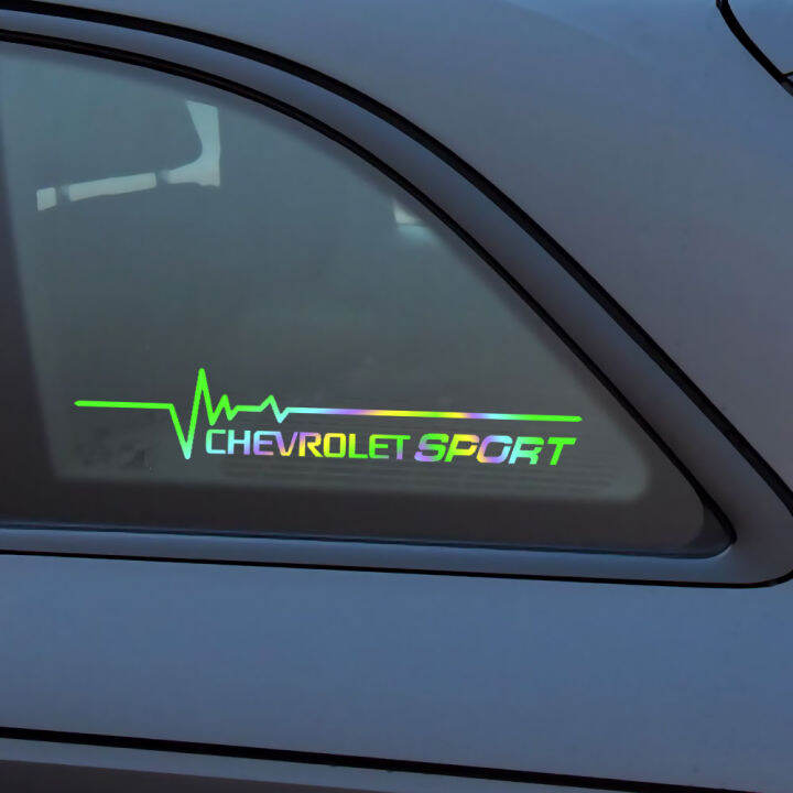 Car Styling Sticker Triangle Window Decor Sticker Laser Reflective Body ...