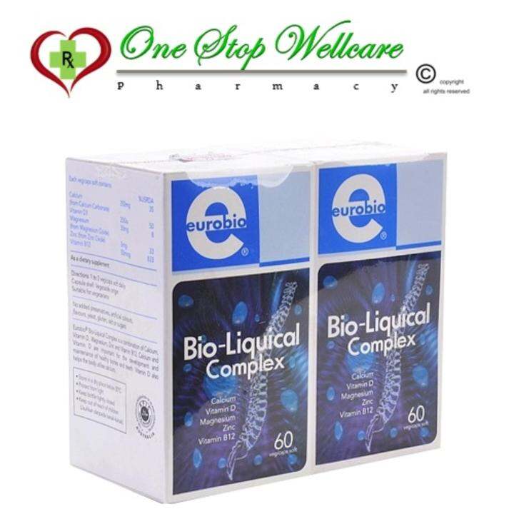 EUROBIO BIO-LIQUICAL COMPLEX 2X60'S | Lazada