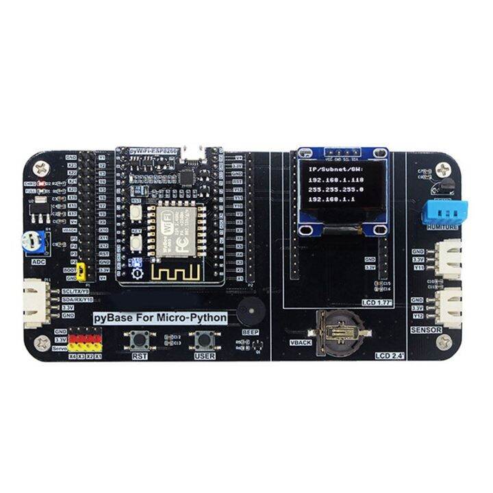 Pywifi Esp8266 Development Board Pybase09 Inch Oled Usb Cable Micro Python Iot Wireless Wifi 