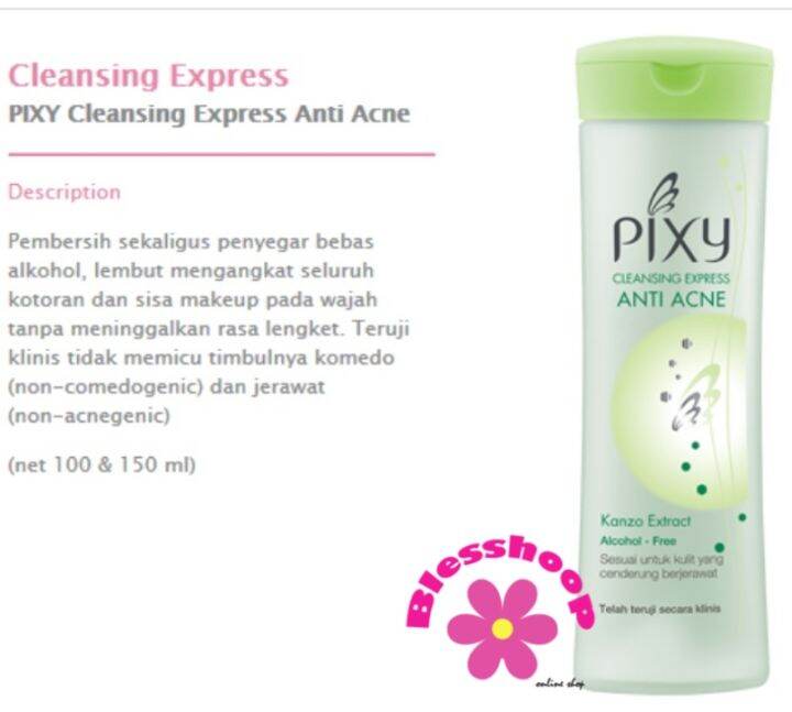Pixy Cleansing Express Anti Acne 100ml & 150ml | Lazada Indonesia