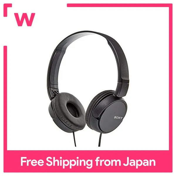 SONY Headphone MDR-ZX310: closed-type folding black MDR-ZX310 B | Lazada PH