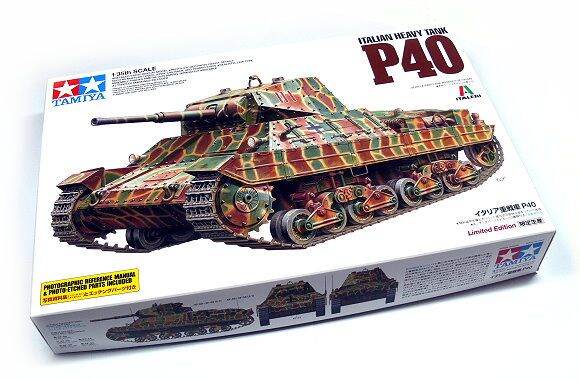 พลาสติก โมเดล ประกอบ TAMIYA สเกล 1/35 Italian Heavy Tank P40 TA-89792 | Lazada.co.th