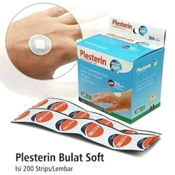 Plaster Plasterin one med bulat PE 200 Lembar/ Onemed Plaster Bulat PE ...