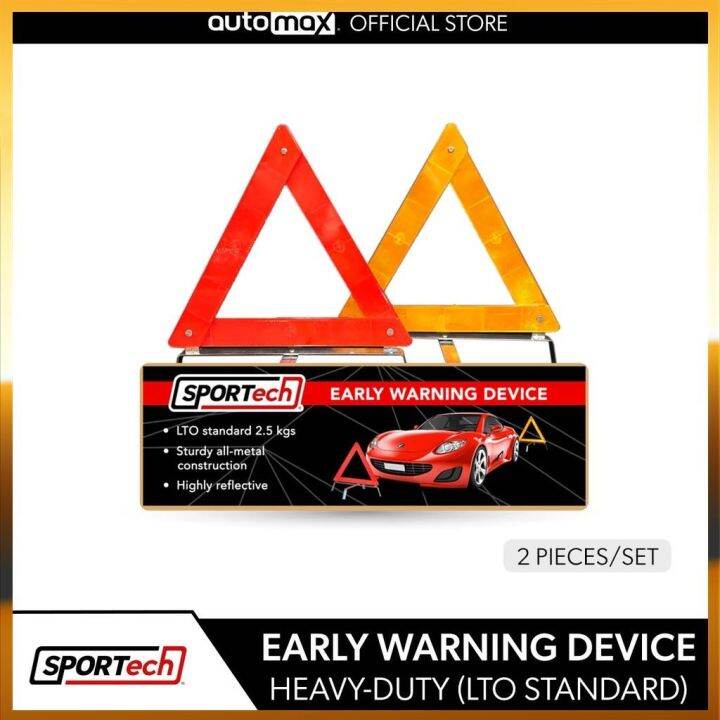 SPORTech Early Warning Device EWD Triangle LTO Standard Heavy Duty ...