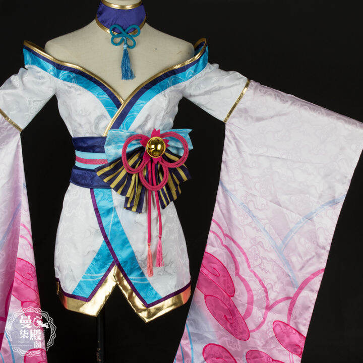 LOL League of Legends soul lotus beaver cosplay costume cos wig ears ...