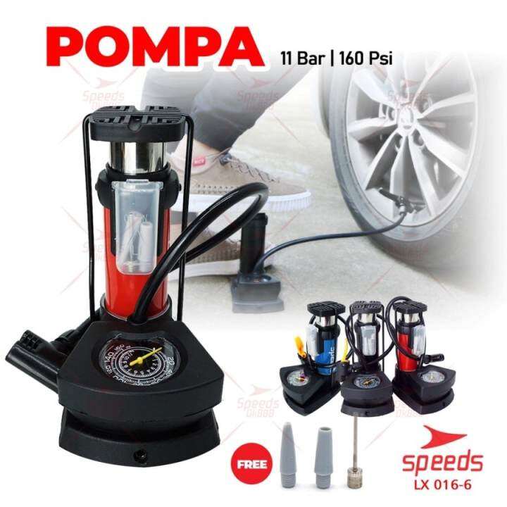 POMPA INJAK BOOSTER / POMPA INJAK PORTABLE FM POMPA ANGIN | Lazada ...