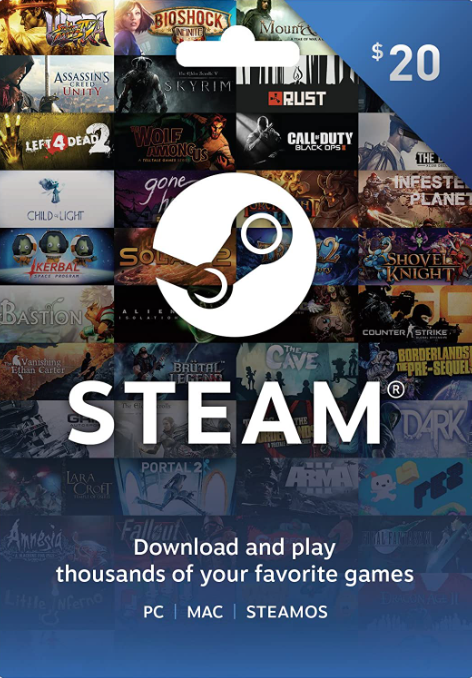 Steam Digital Code $20 Steam Wallet 20USD | Lazada PH