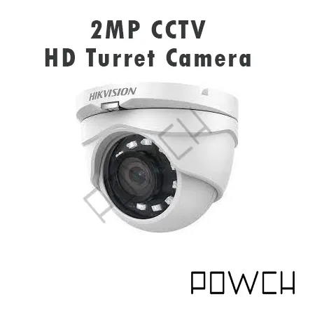 2MP CCTV Turret Camera with DWDR DS-2CE56D0T-IRMF 2.8mm | Lazada PH