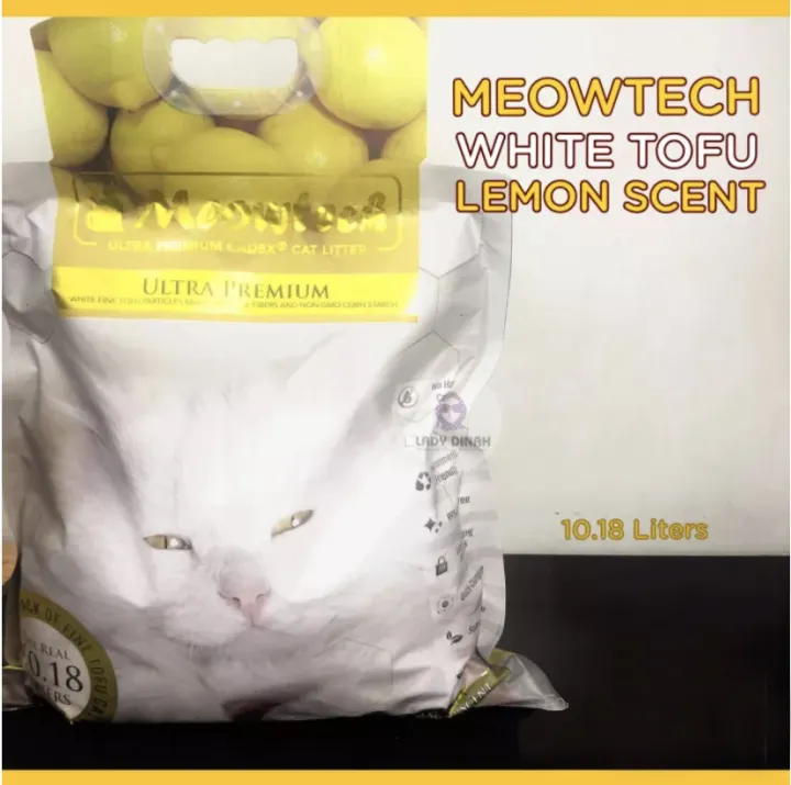 Meowtech Ultra Premium Fine Tofu Clumping Cat Litter 10.18L (Grapes ...