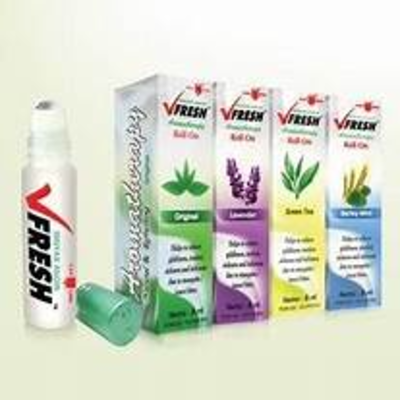 VFRESH / V FRESH Aromatherapy Roll On - Minyak Angin Cap Lang 8 ml ...