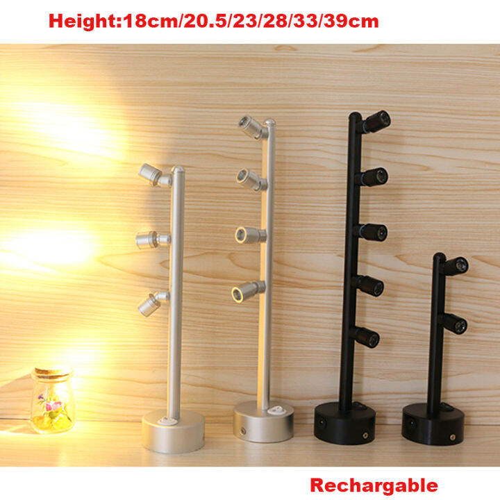 Rechargeable Led Jewelry Counter Double-Headed Multi-head Spotlights 2W ...