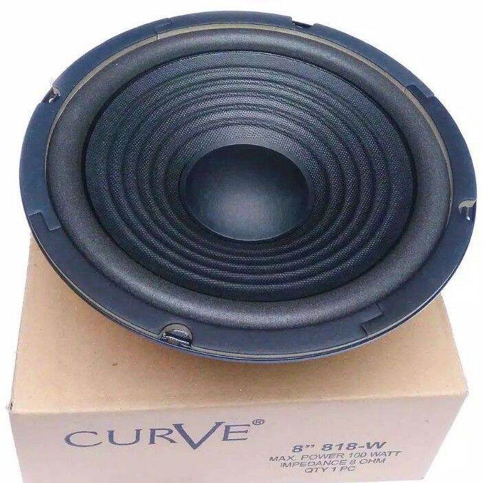 speaker 8 inch woofer Curve 100Watt 818-W | Lazada Indonesia