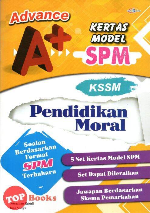 [topbooks Cemerlang] Advance A Kertas Model Spm Pendidikan Moral Kssm