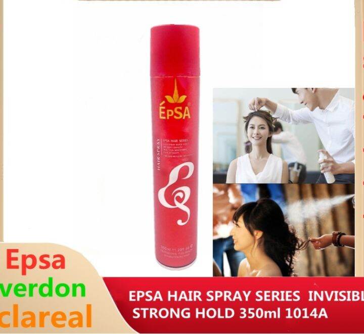 Epsa Hair Spray Series Invsible Strong Hold 350ml 1014a | Lazada PH