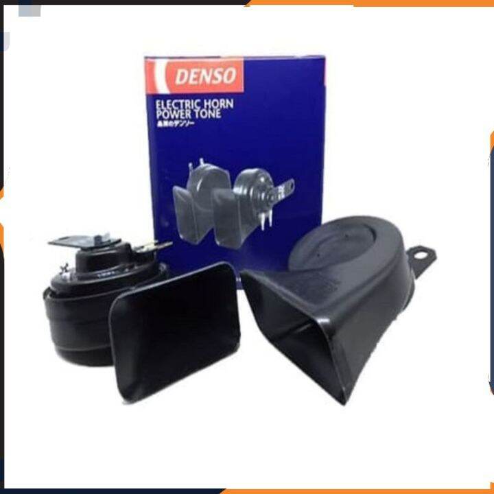 Klakson / Horn Mobil Motor DENSO POWER TONE TRUMPET KEONG 12V | Lazada ...