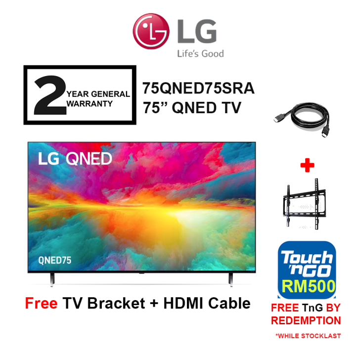 LG 75'' QNED75 75QNED75SRA 4K Smart QNED TV with Quantum Dot NanoCell ...
