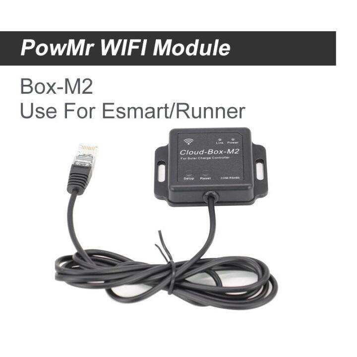 Powmr Cloud-Box-M2 WIFI Module 2.0 For MPPT Solar Charge Controller ...