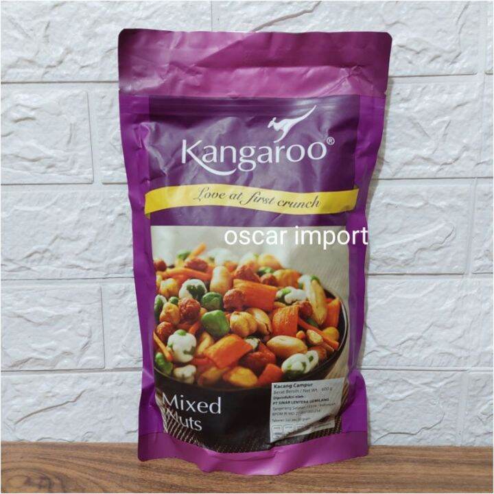 Kangaroo Mixed Nuts 600g Kacang Campur Import | Lazada Indonesia