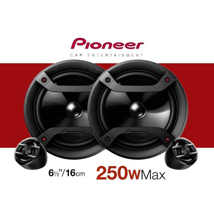 Pioneer TS-160C 2-Way 6.5 inch Split Component Speaker Set ORIGINAL | Lazada Indonesia