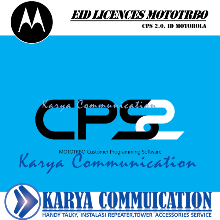 EID LECENCES MOTOTRBO CPS2.0 EID, Entitlement Id Motorola | Lazada Indonesia