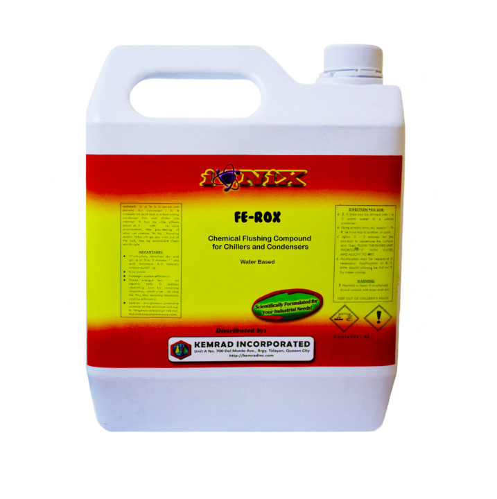 FEROX Chemical Flushing Compound for Chiller and Condenser gallon 4 ...
