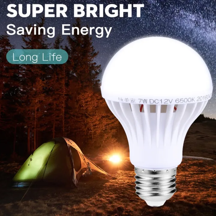 4pcs 12V Led Bulb E27 5W 9W 15W Led Lamp dc 12 Volt Energy Saving Bulb ...