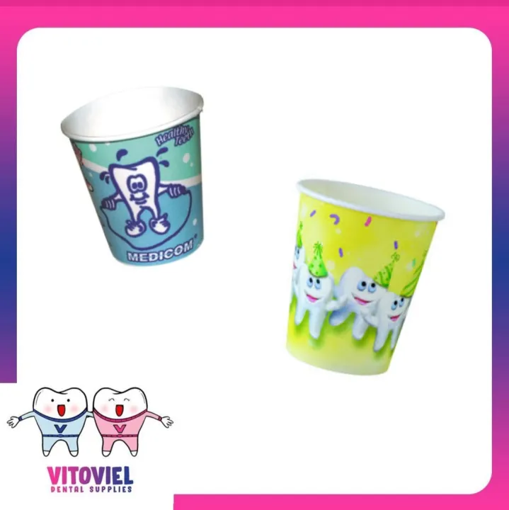 Disposable Dental Paper Cups 45-50pcs/pack | Lazada PH